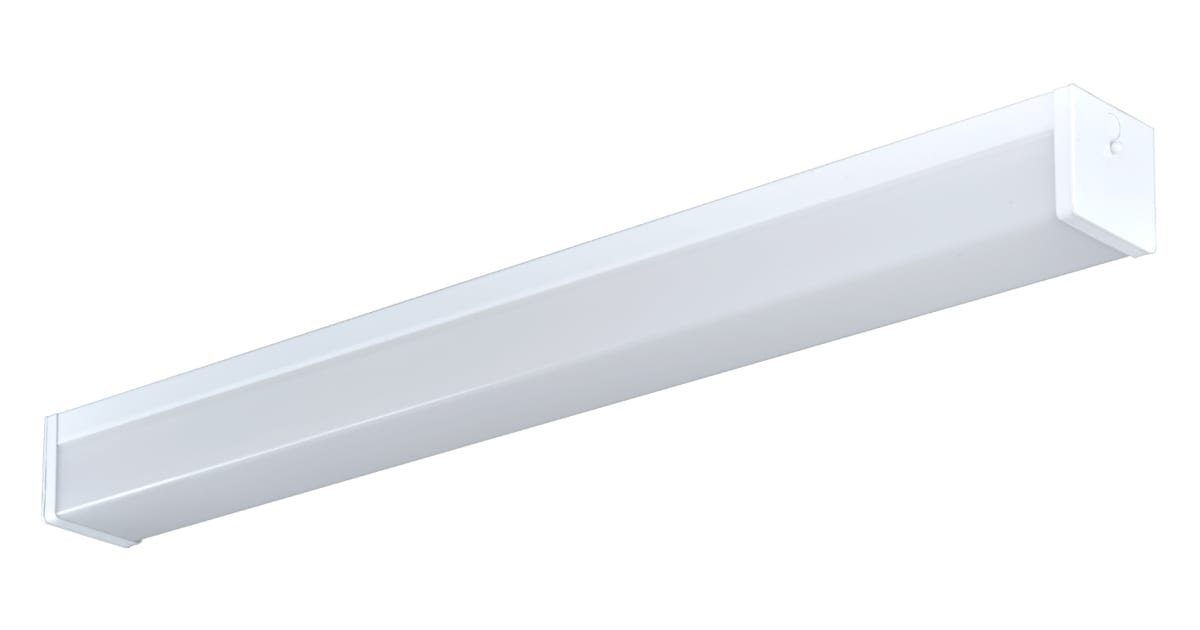 RP Lighting and Fans 4115WH-OS 24" Long Integrated LED Commercial Strip ...