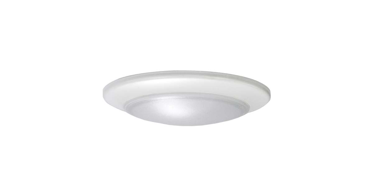 RP Lighting and Fans 8556WH-80-3K-277 7" Wide Flush Mount Ceiling ...