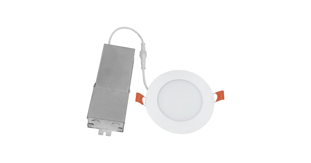 RP Lighting and Fans 8742-2WH-90-3K Brayer LED Canless Recessed Fixture ...