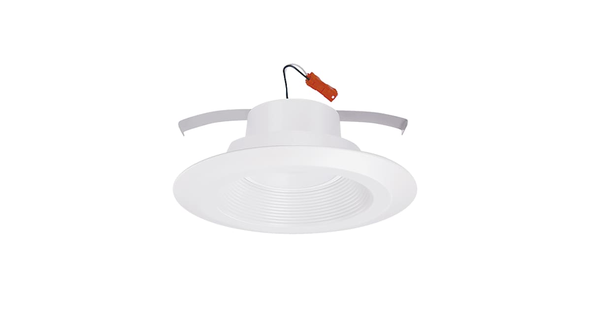 RP Lighting and Fans 8763WH-90-4K LED Canless Recessed Fixture with 4 ...