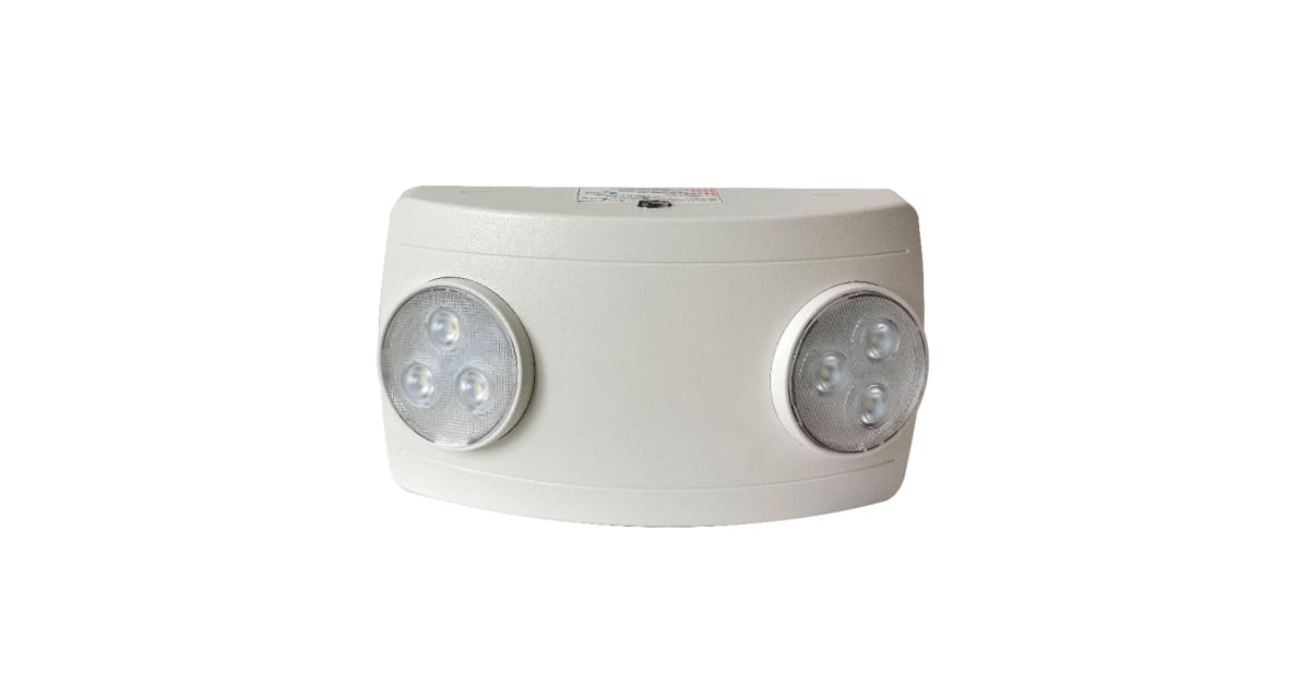 RP Lighting and Fans REL20-N 7" Compact Emergency Light with Adjustable ...
