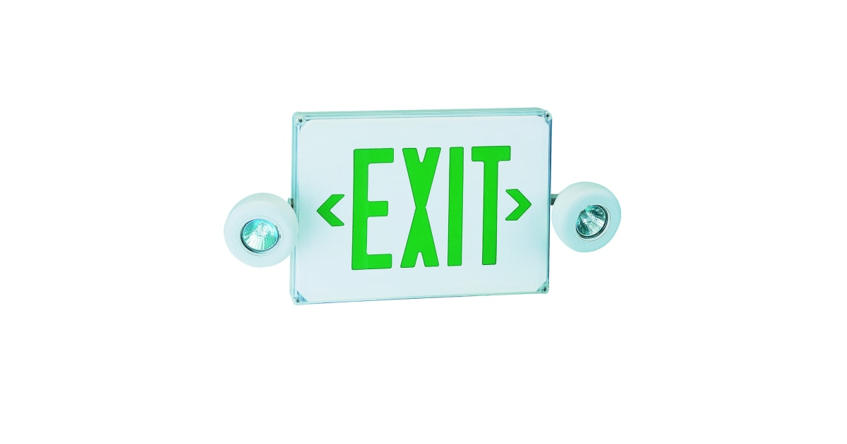 RP Lighting and Fans RXEL24WG 9-3/4" Emergency Exit Light | Ferguson Home