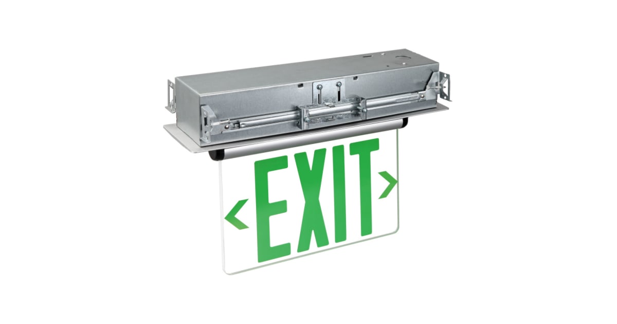 RP Lighting and Fans RXL33GBA Hemmingway 14" LED Recessed Single-Face ...