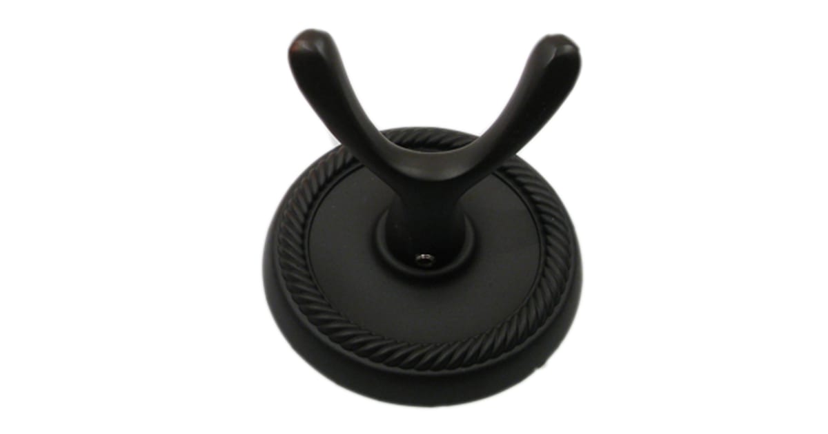 Rusticware 8103ORB Riverside Double Prong Bathroom Robe / Towel Hook | Ferguson Home