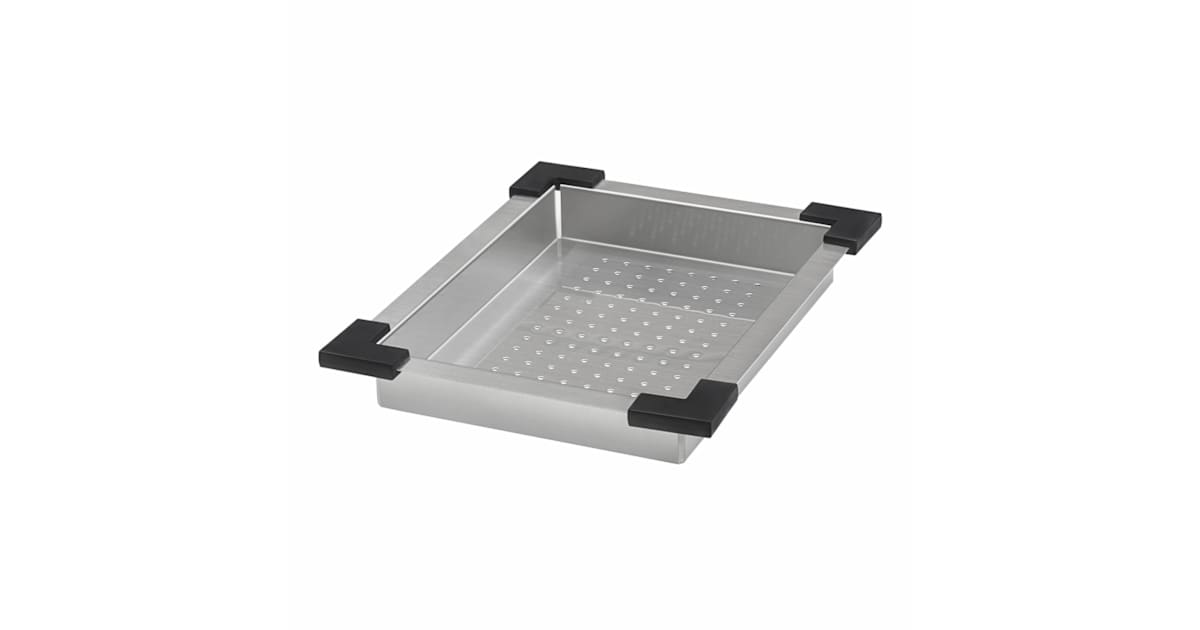 Ruvati RVA1322 Accessories Lower-Tier Shallow Colander for Double Ledge ...