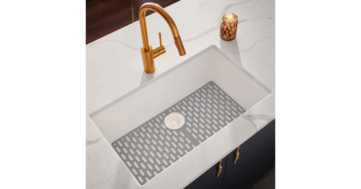 Ruvati RVG2030WH epiGranite 30" Undermount Single Basin Granite ...