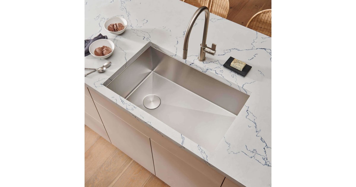 Ruvati RVH7470 Tribeca 27" Undermount Single Basin Stainless Steel ...