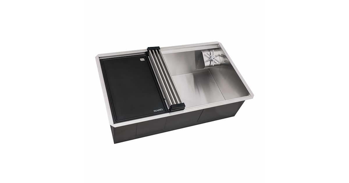 Ruvati RVH8512 Ibiza 32" Undermount Single Basin Stainless Steel ...