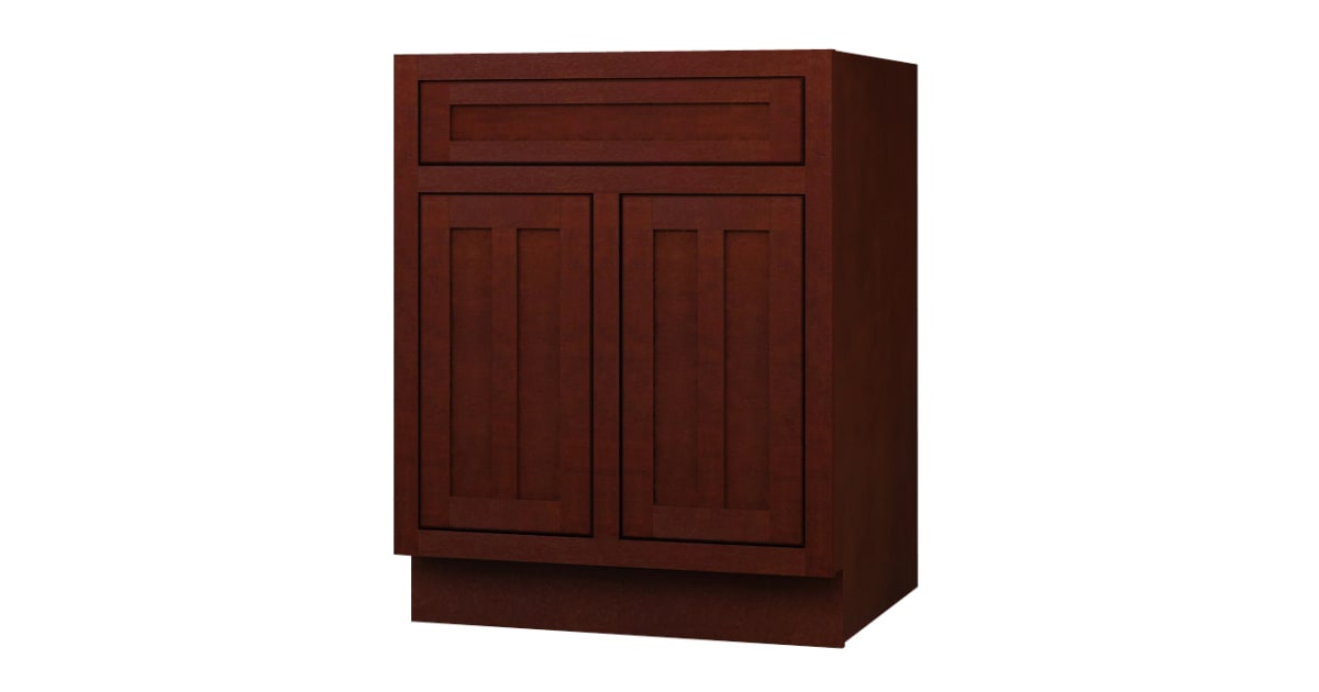 Sagehill Designs LDB27 Lakewood 27" Double Door Base Cabinet with ...