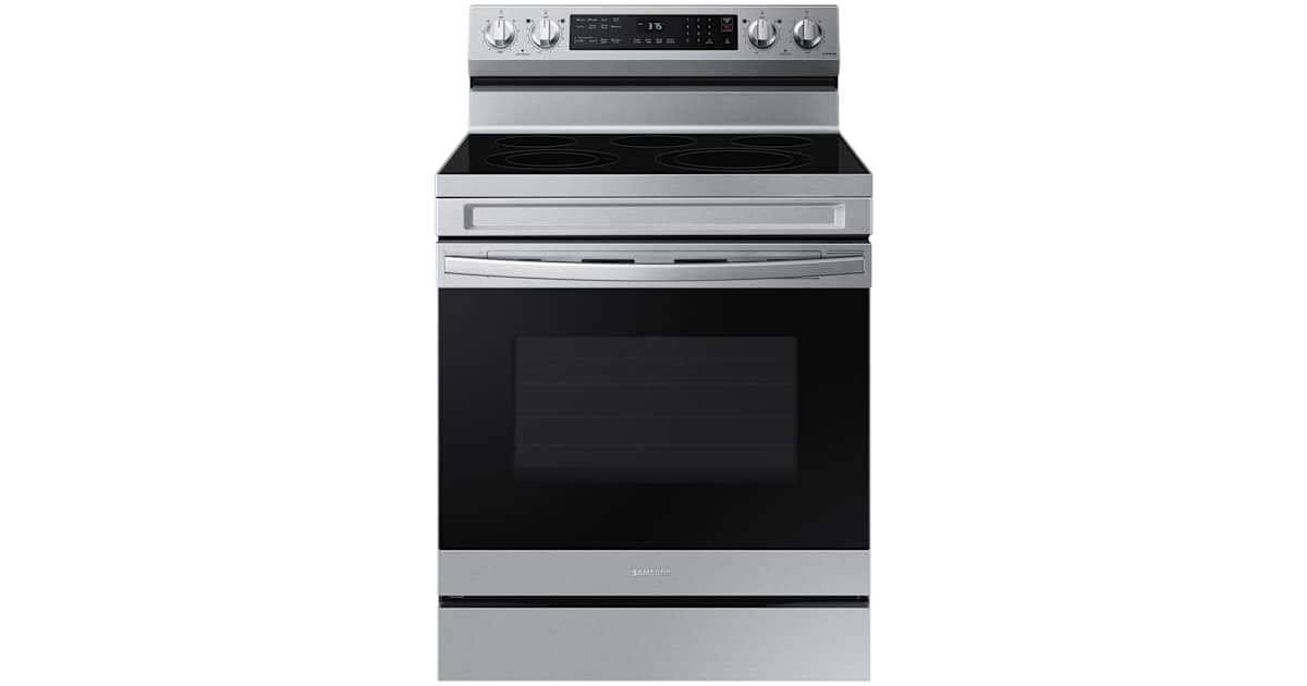 Samsung NE63D6511SR 30 Inch Wide 6.3 Cu. Ft. Free Standing Electric ...