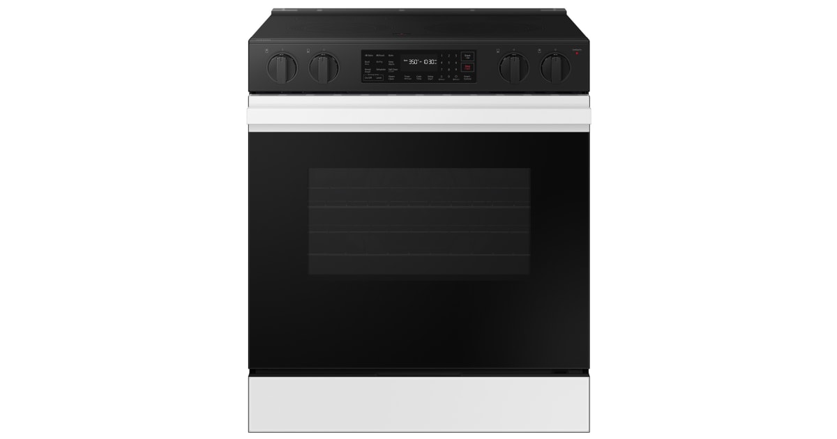 Samsung NSE6DB830012AA Bespoke 30 Inch Wide 6.3 Cu. Ft. Slide In ...