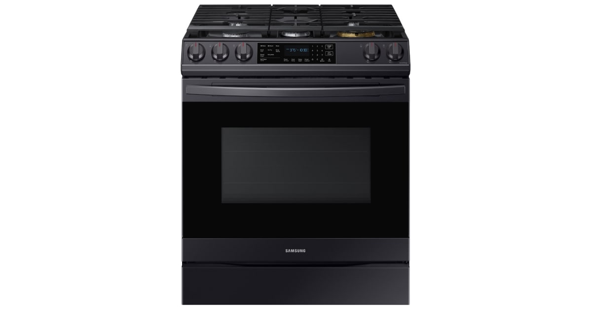 Samsung NX60T8511SG 30 Inch Wide 6 Cu. Ft. Slide In Gas Range with ...