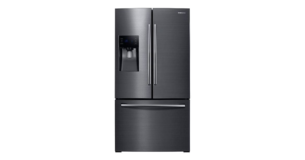 Samsung RF263BEAESG 36" Wide, 25 Cu. Ft. French Door Refrigerator with ...
