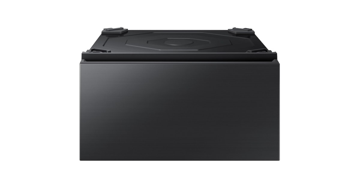Samsung WE502NV Bespoke 27 Inch Wide Laundry Pedestal with Storage ...