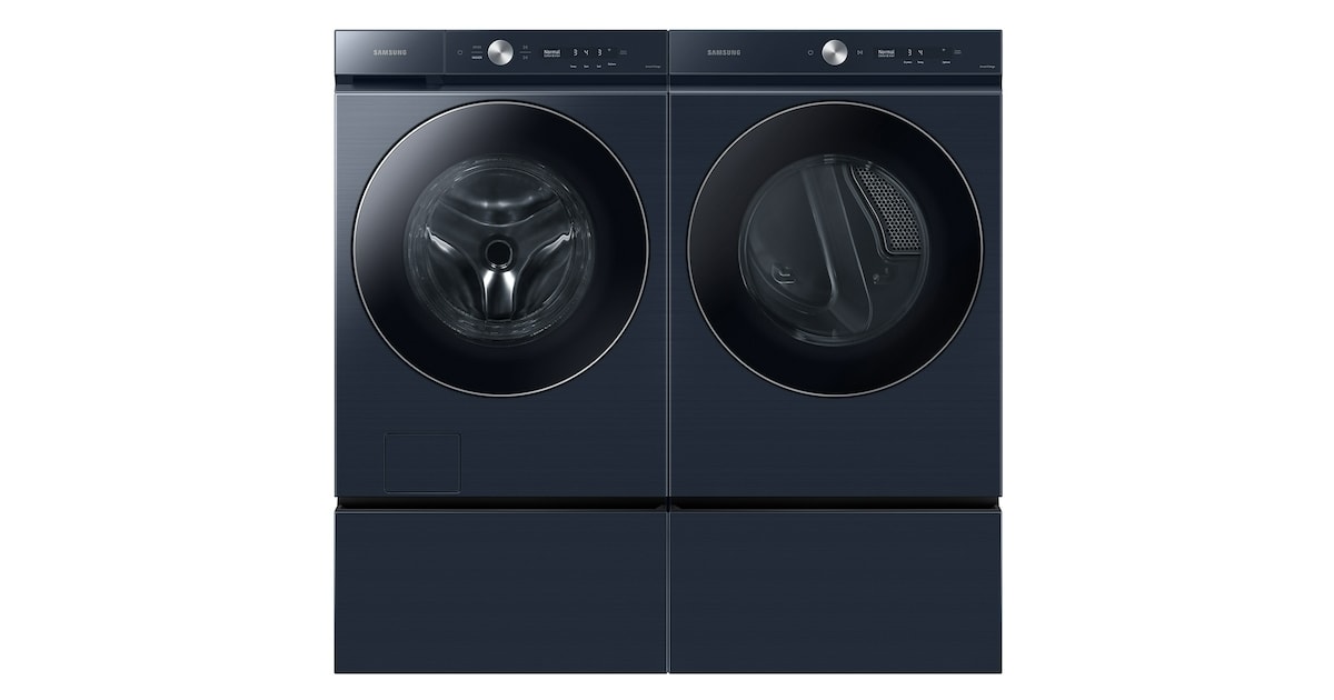 Samsung WF53BB8900AD-DVG53BB8900D-WE502ND Bespoke 27 Inch Wide 5.3 Cu ...