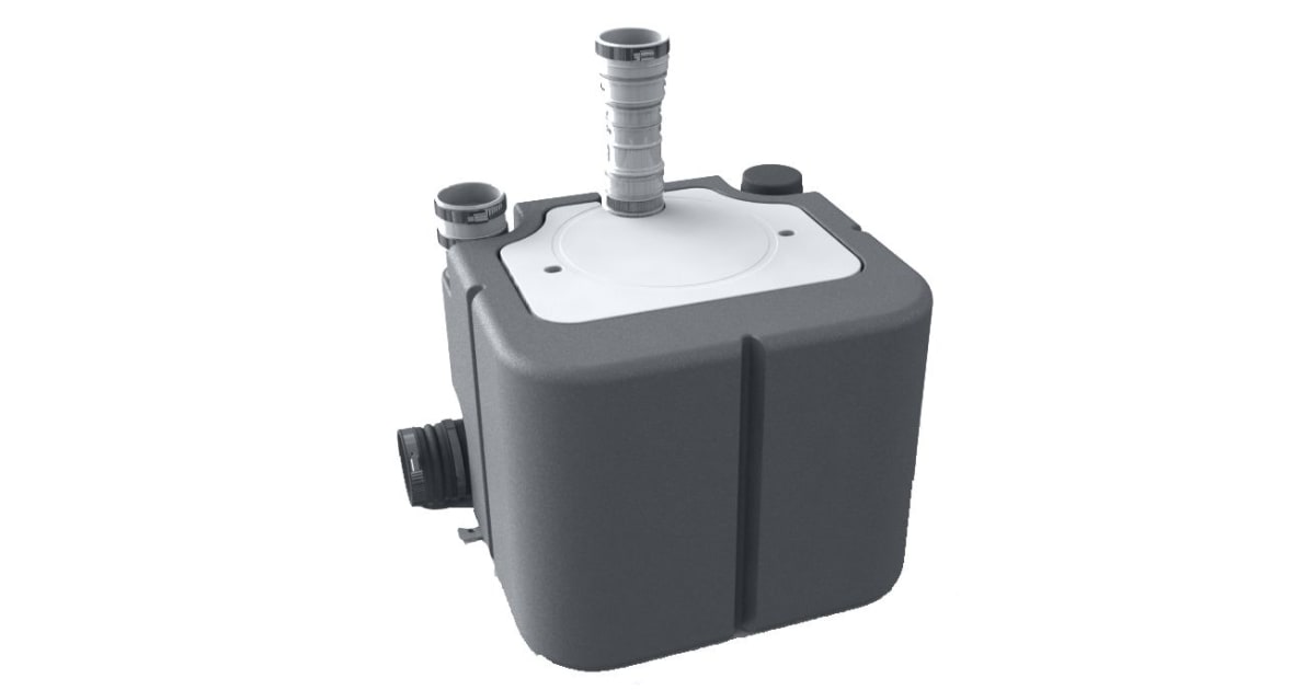 Saniflo 022 Saniswift Pro Heavy Duty Indoor Residential Gray Water ...