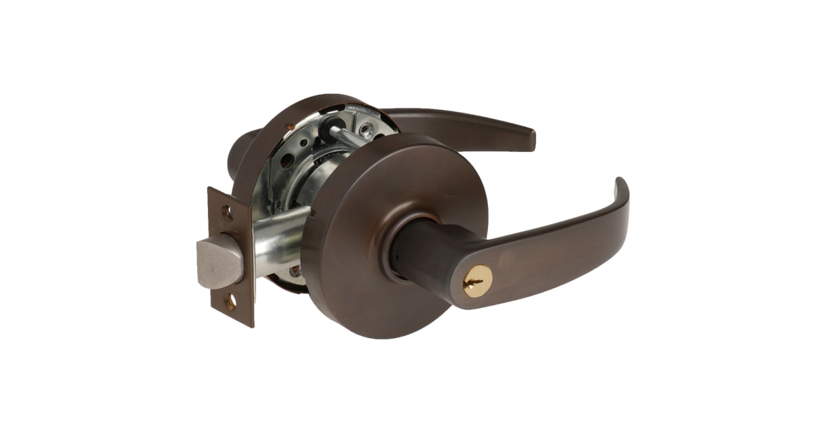 Sargent 28-10G05-LP-10B 10 Line Grade 1 Keyed Entry Single Cylinder ...