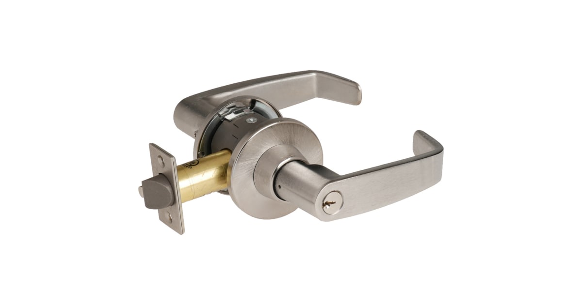 Sargent 28-11G37-OL-26D 11 Line Grade 1 Passage Door Lever Set with L ...
