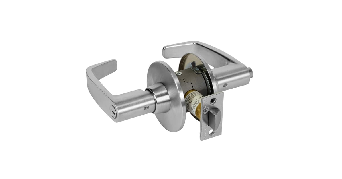 Sargent 11U65-LL-26D 11 Line Grade 1 Privacy Door Lever Set with L ...