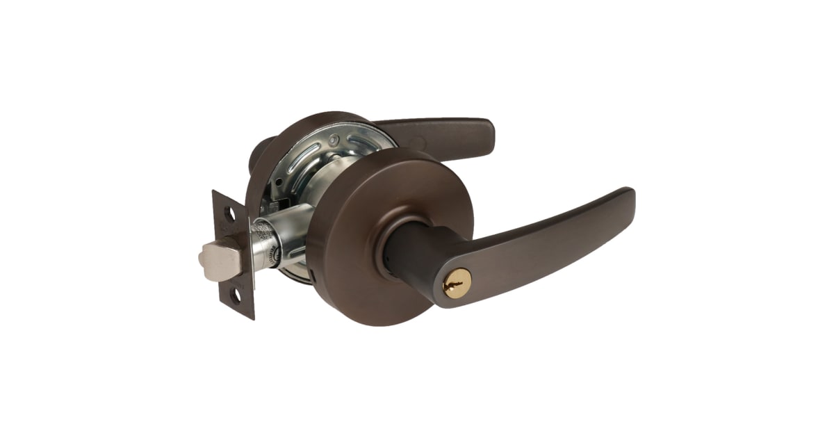 Sargent 28-7G05-LB-10B 7 Line Grade 2 Keyed Entry Single Cylinder Door ...