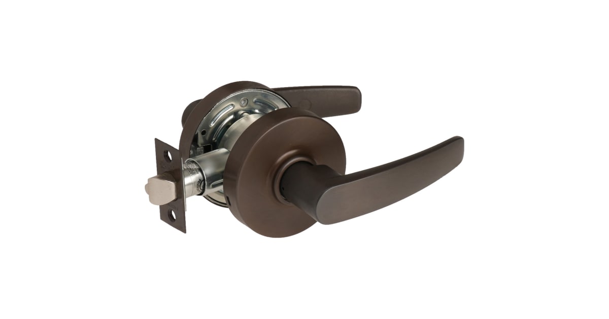 Sargent 28-7U15-LB-10B 7 Line Grade 2 Passage Door Lever Set with B ...