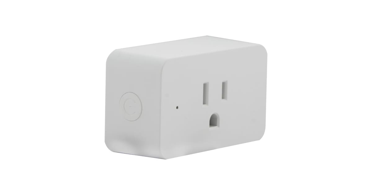 Satco Lighting S11270 Starfish 15 Ampere Smart Home Plug-In Outlet ...