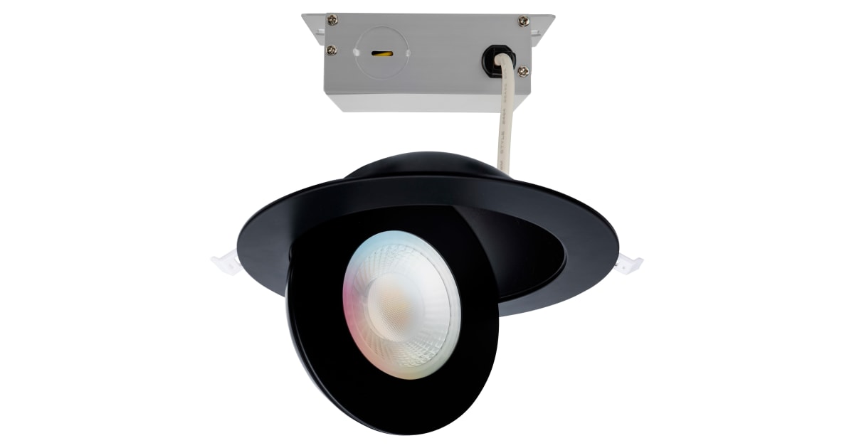 Satco Lighting S11296 Starfish 6" Integrated RGB LED Adjustable Smart ...