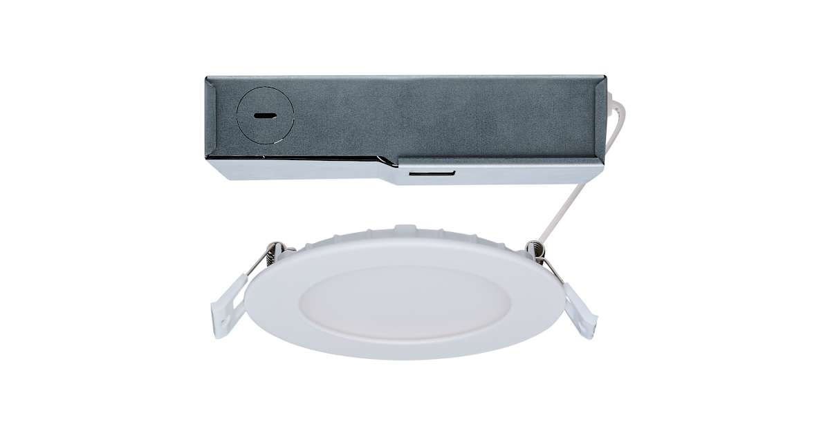 Satco Lighting S11690 ColorQuick LED Canless Recessed Fixture with 4 ...
