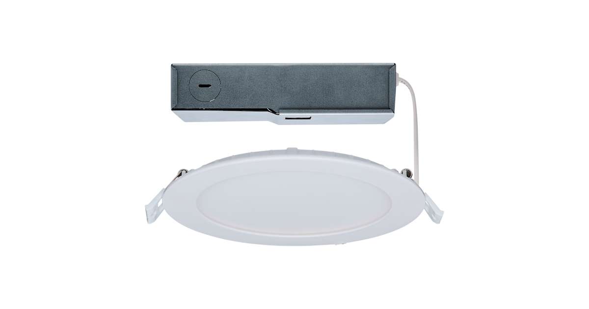 Satco Lighting S11691 ColorQuick LED Canless Recessed Fixture with 6 ...