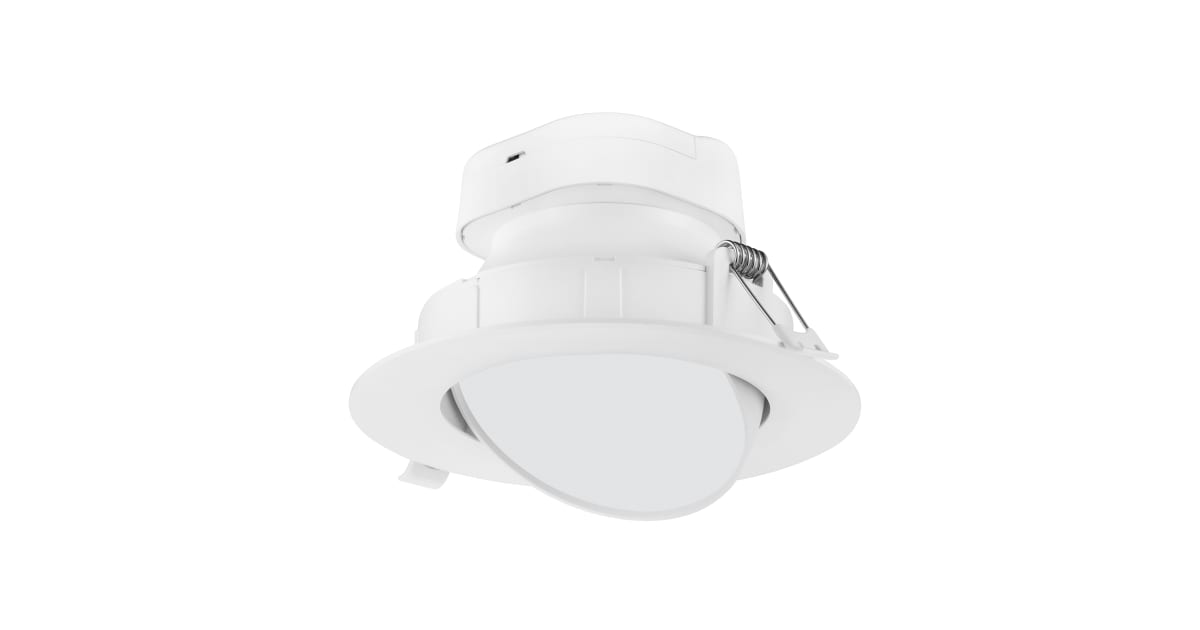 Satco Lighting S11713 LED Canless Recessed Fixture 6" Adjustable ...