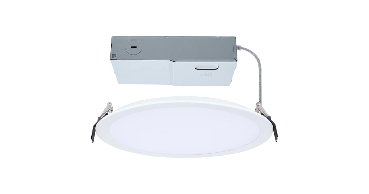 Satco Lighting S11848 ColorQuick LED Canless Recessed Fixture with 10 ...
