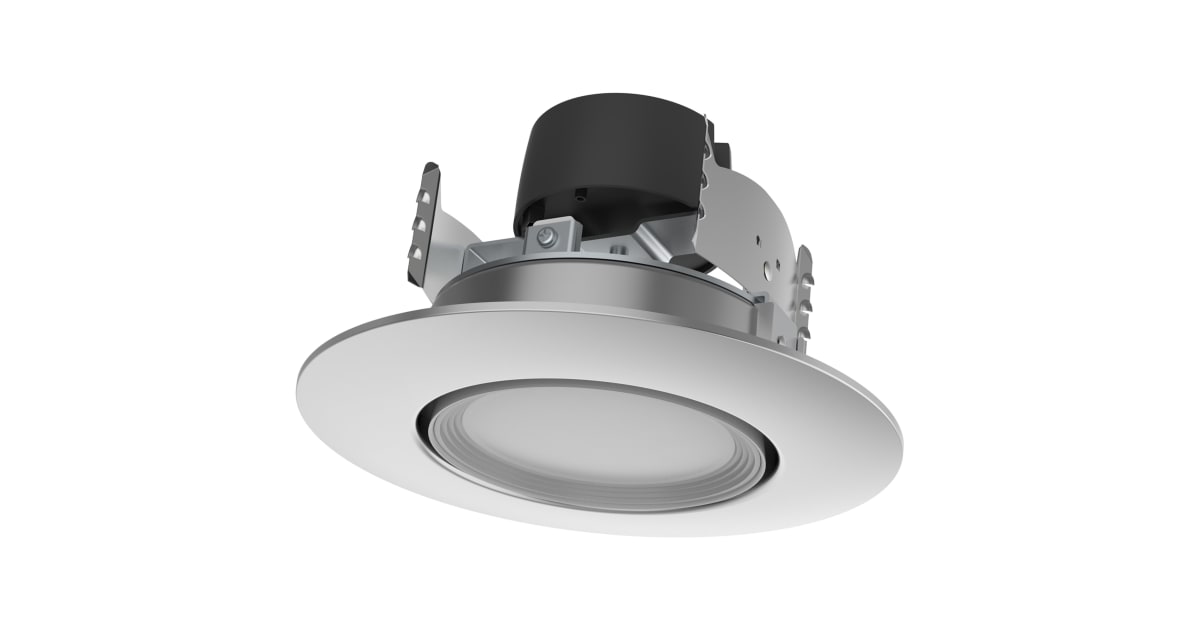 Satco Lighting S11855 ColorQuick 6" Integrated LED Baffle Recessed Trim ...