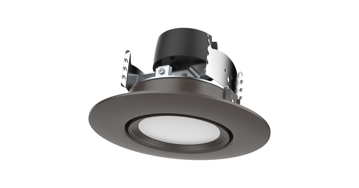Satco Lighting S11856 ColorQuick 6" Integrated LED Baffle Recessed Trim ...