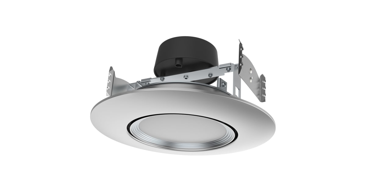 Satco Lighting S11858 ColorQuick 7-1/2" Integrated LED Baffle Recessed ...