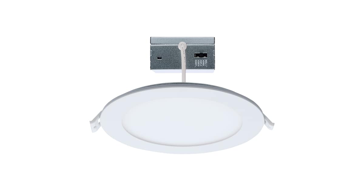 Satco Lighting S11887 ColorQuick LED Canless Recessed Fixture with 6 ...