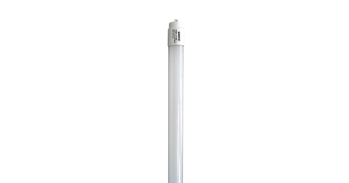 Satco Lighting S11926 Single 14 Watt T8 Fluorescent Pin LED Bulb ...