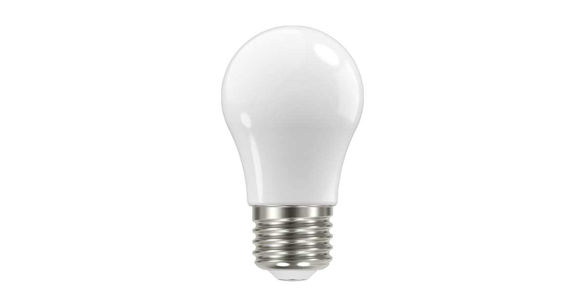 Satco Lighting S12404 Single 5 Watt Dimmable A15 Medium (E26) LED Bulb - 450 Lumens, 2700K, and ...