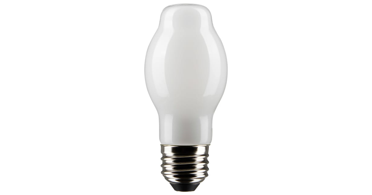 Satco Lighting S21338 8 Watt Dimmable BT15 Medium (E26) LED Bulb - 800 ...