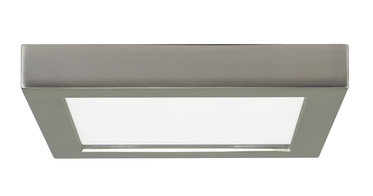 Satco Lighting S21509 7" Wide Integrated LED Flush Mount Square Ceiling ...