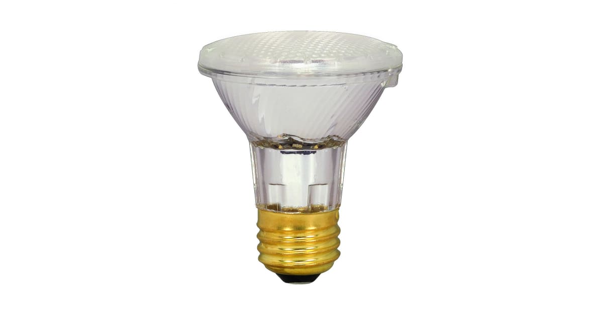 Satco Lighting S2232 Single 39 Watt Dimmable PAR20 Shaped Medium (E26 ...