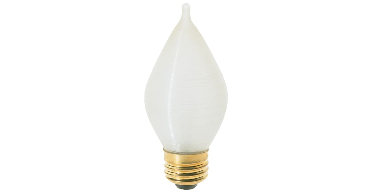 Satco Lighting S2715 Single 60 Watt Dimmable C15 Medium (E26 ...