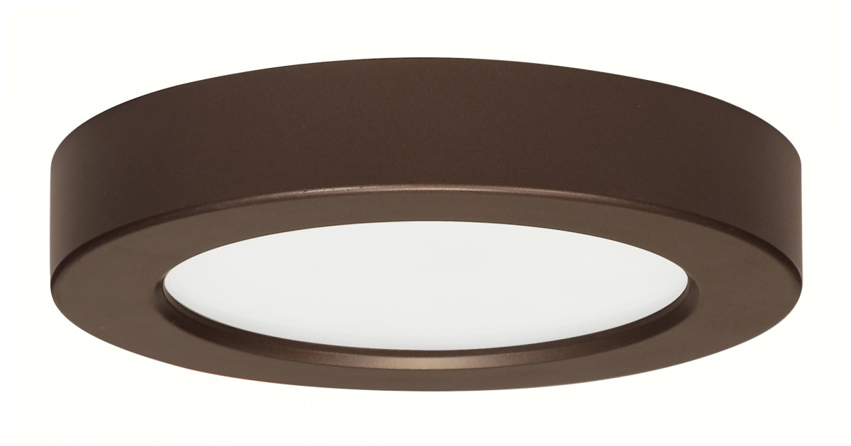 Satco Lighting S29322 6" Wide Integrated LED Flush Mount Round Drum ...