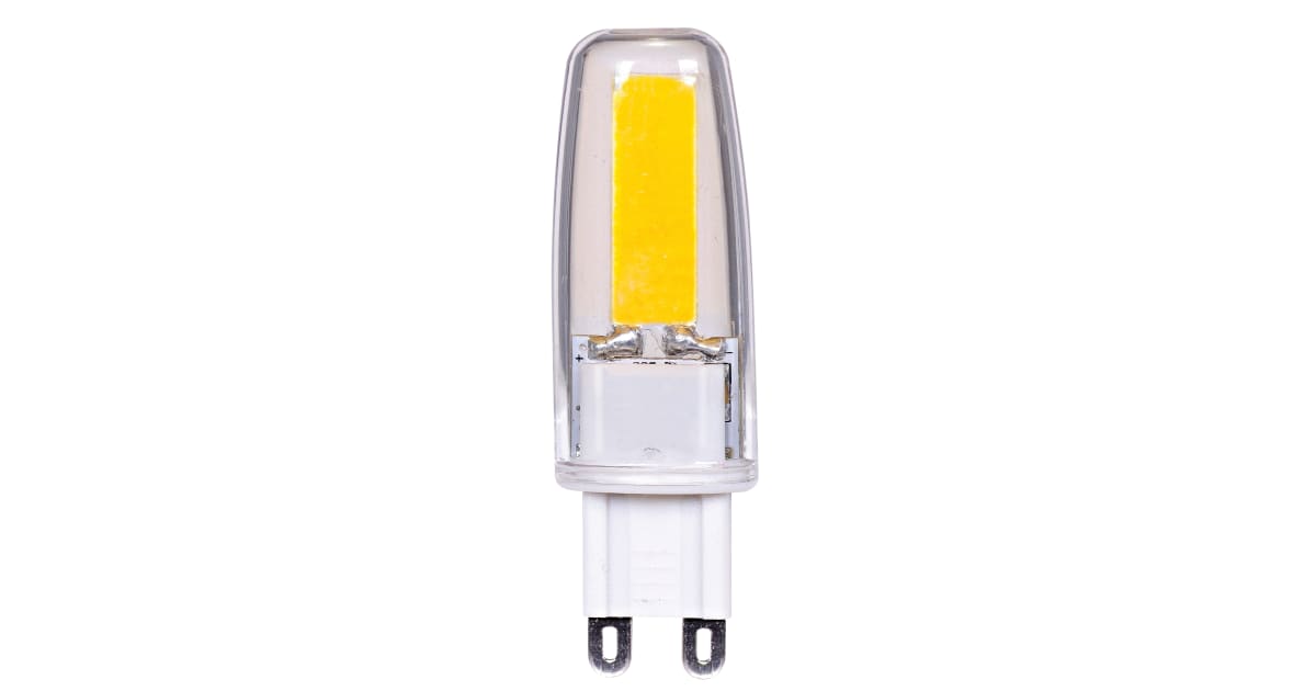 Satco Lighting S29548 Single 4 Watt Dimmable T4 Double Loop LED Bulb ...