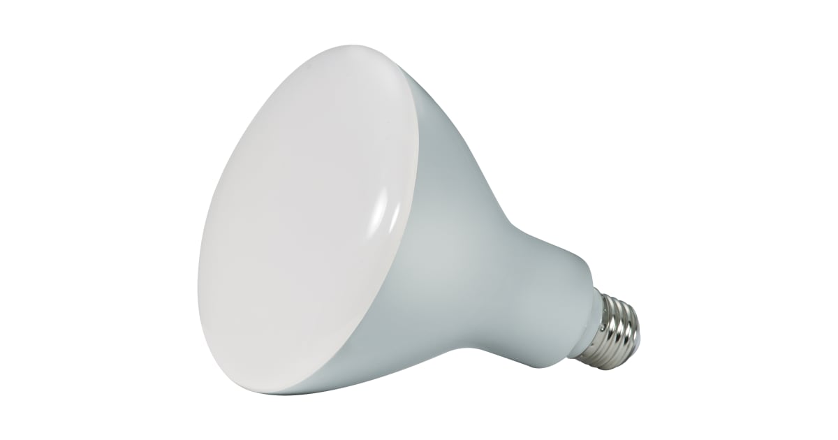 Satco Lighting S29615 Single 13 Watt Dimmable BR40 Medium (E26) LED ...