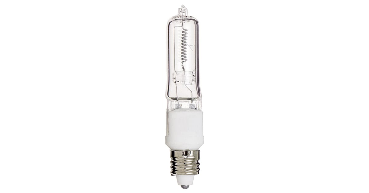 Satco Lighting S3157 75 Watt Dimmable T4 Shaped Mini Candelabra (E11 ...