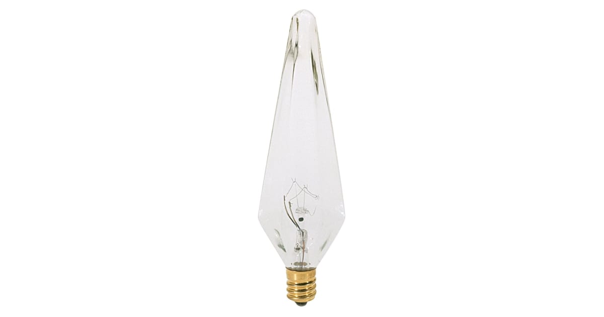 Satco Lighting S3744 Pack of (2) 25 Watt Dimmable HX10.5 Candelabra ...