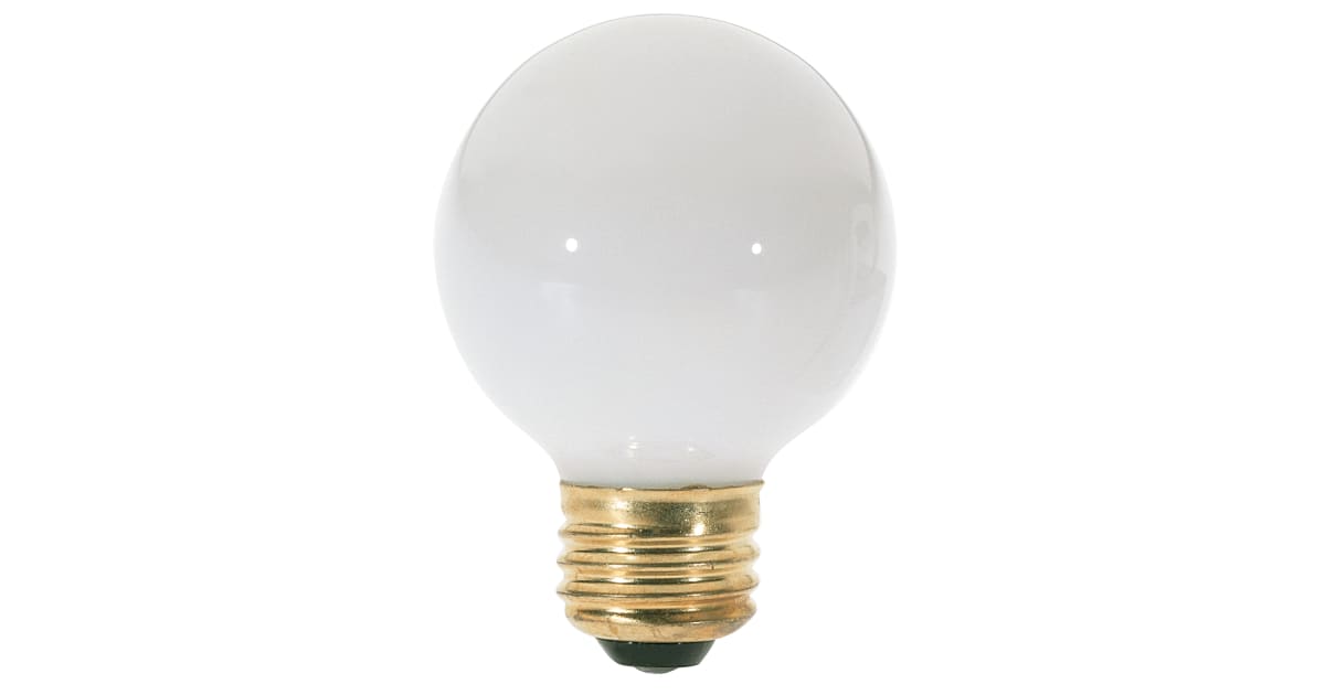 Satco Lighting S3828 Single 40 Watt Dimmable Medium (E26) Incandescent Bulb | Build.com