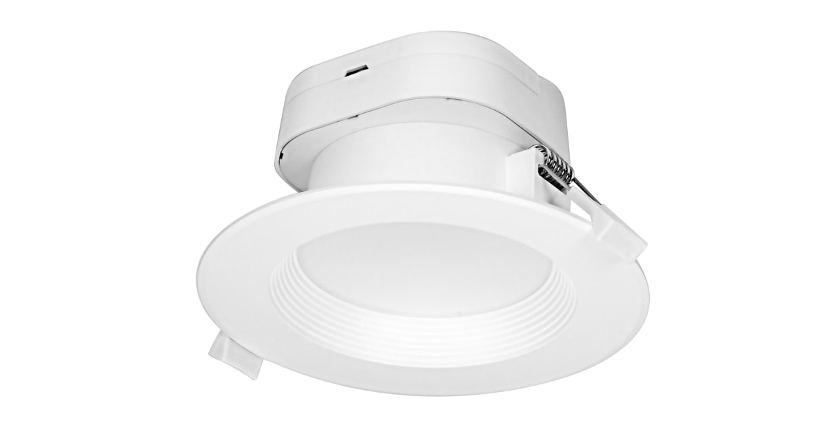 Satco Lighting S39011 LED Canless Recessed Fixture 5" Baffle Recessed ...