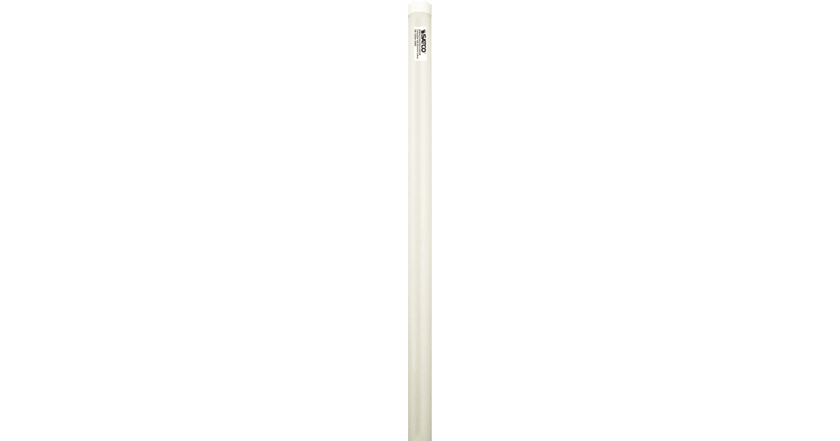Satco Lighting S49946 Single 8 Watt Dimmable T8 Bi Pin (G13) LED Bulb ...