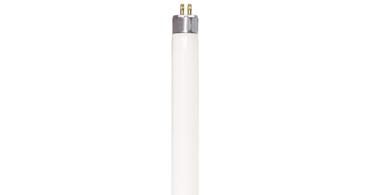 Satco Lighting S6433 Single 28 Watt 48" Wide T5 Bi Pin Fluorescent Bulb ...